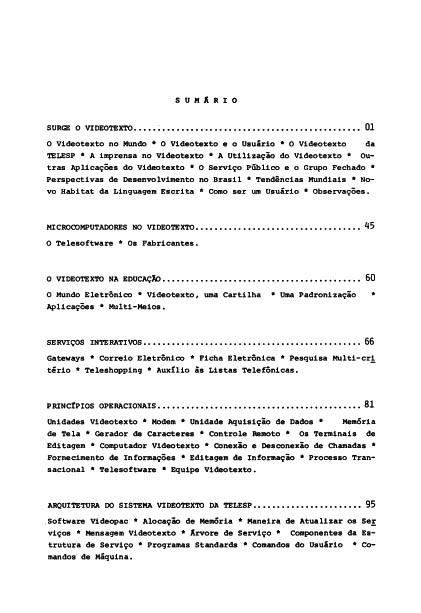 Videotexto no Brasil | Datassette