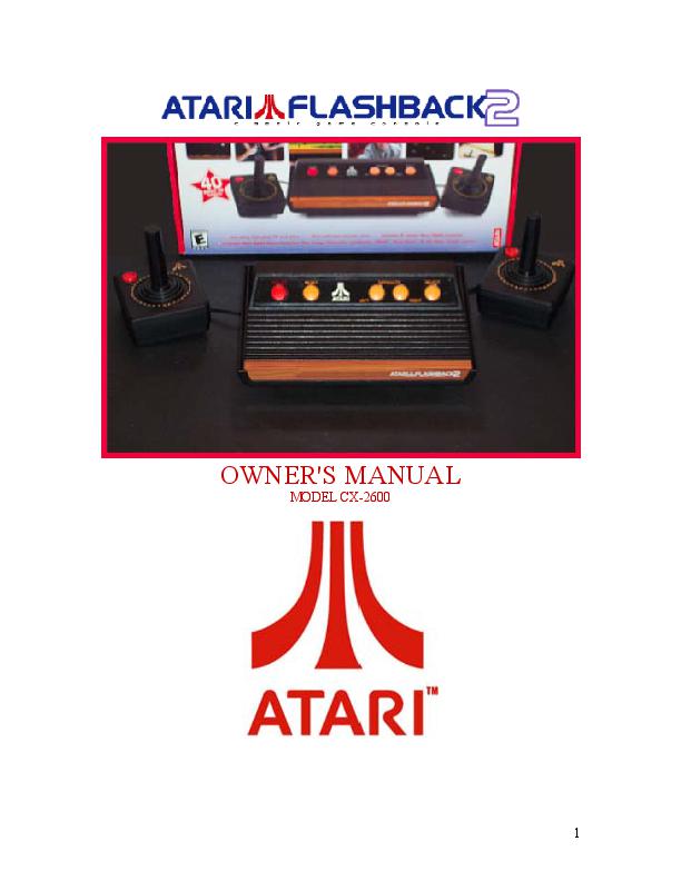 Atgames Atari Flashback 2 | Datassette