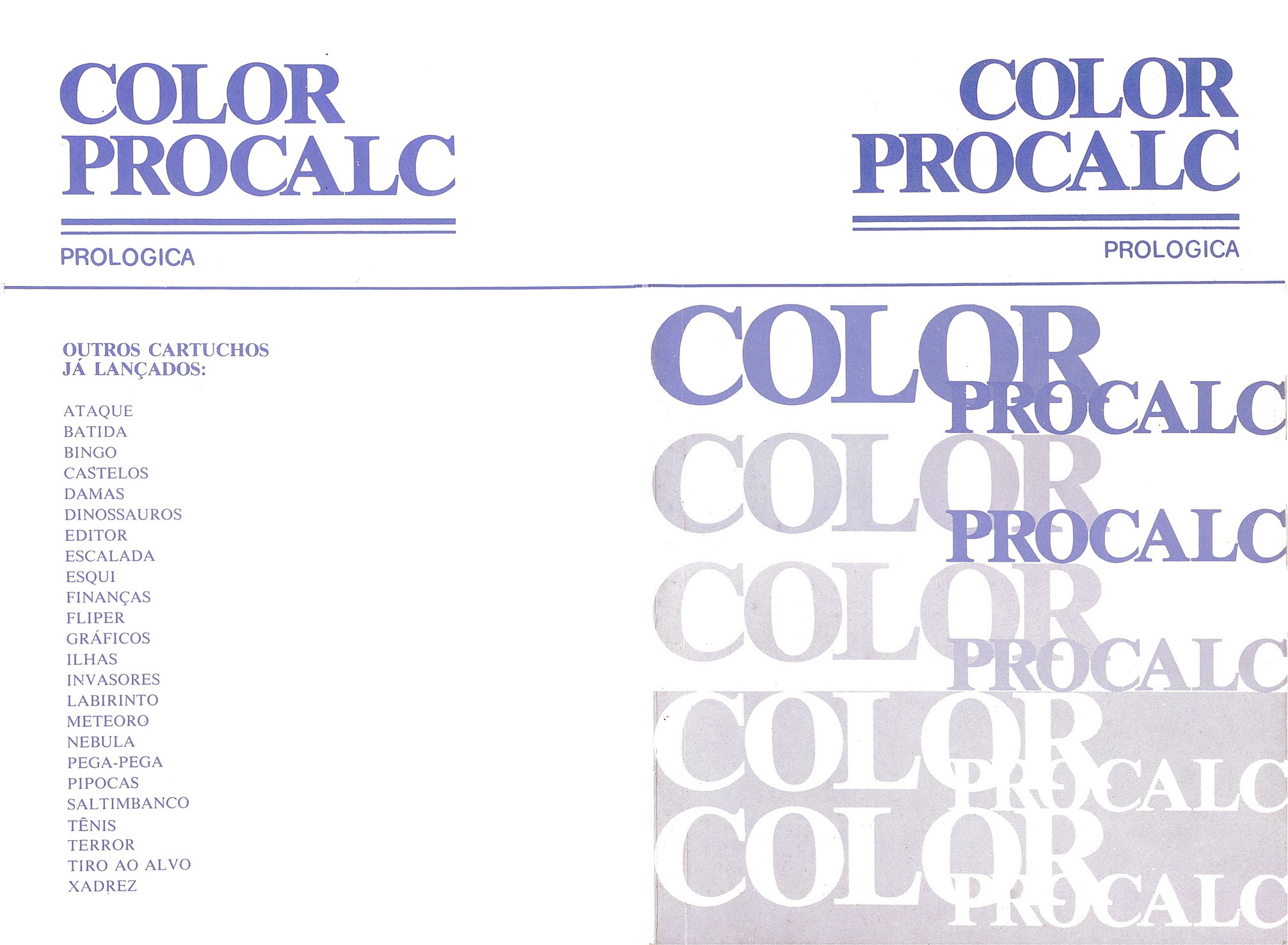 Color PROCALC | Datassette