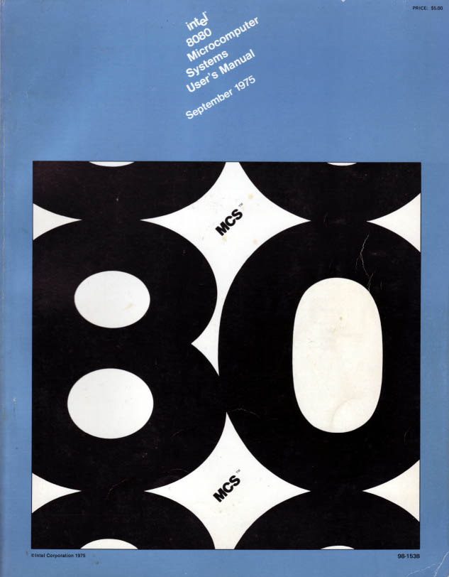 Intel 8080 Microcomputer Systems - User's Manual | Datassette