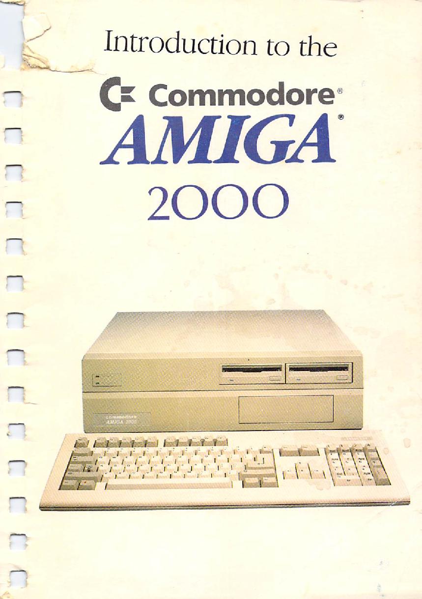 Introduction to the Amiga 2000 | Datassette