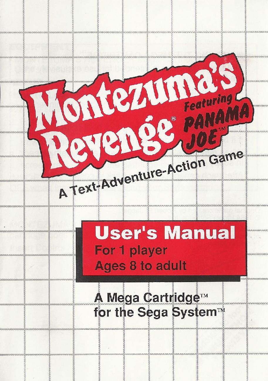 Montezuma's Revenge Featuring Panama Joe (USA) | Datassette