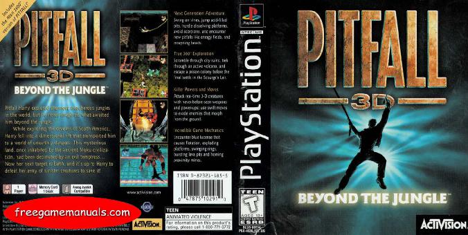 Pitfall 3D - Beyond the Jungle (USA) | Datassette