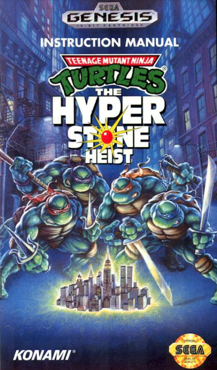 Teenage Mutant Ninja Turtles - The Hyperstone Heist | Datassette
