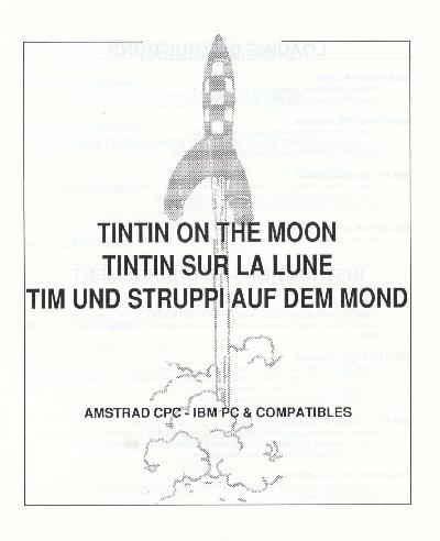 Tintin on the Moon (Europe) | Datassette