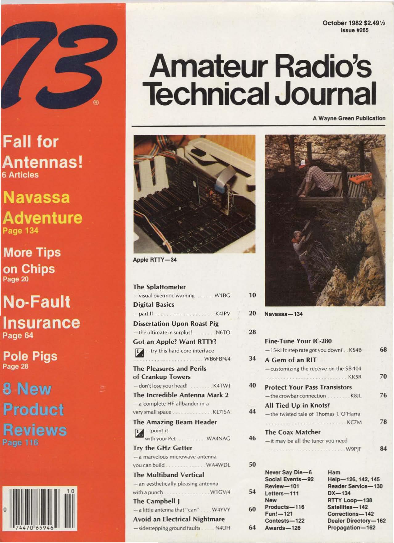 73 Magazine (1982-10) | Datassette