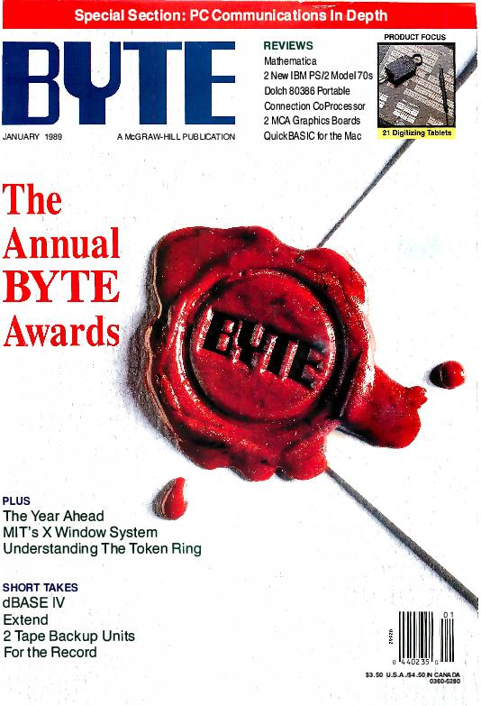 Byte Magazine Vol14 01 | Datassette