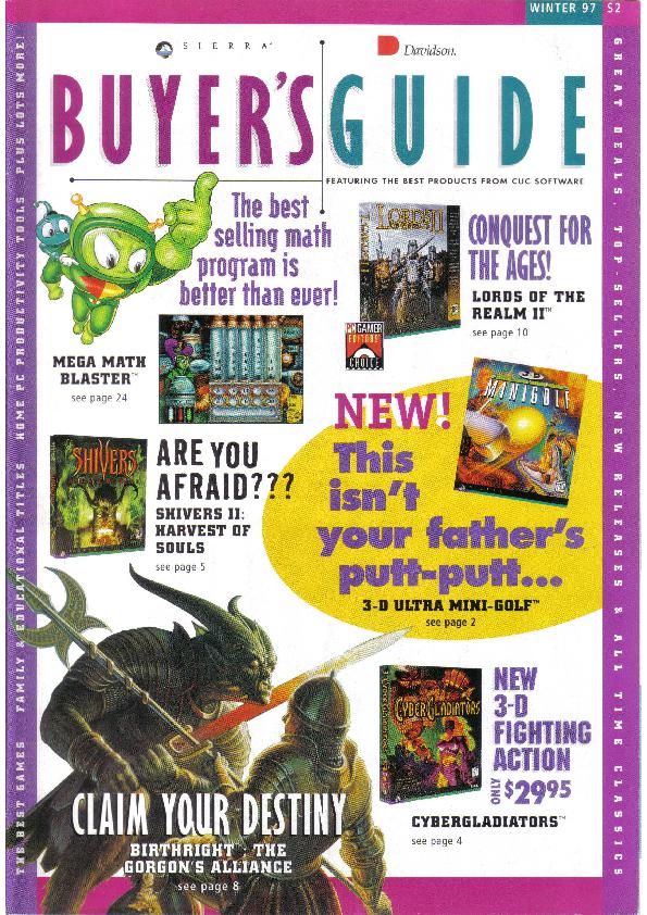 Catalog 1997 Winter Buyers Guide | Datassette