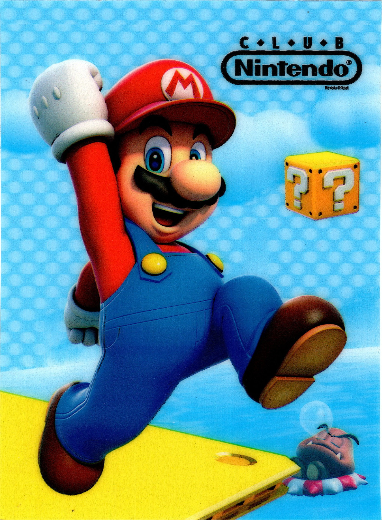 Club Nintendo Edición Especial El Mundo De Super Mario 3D Card | Datassette