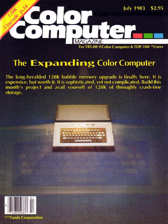 Color Computer Magazine 1983-07 | Datassette