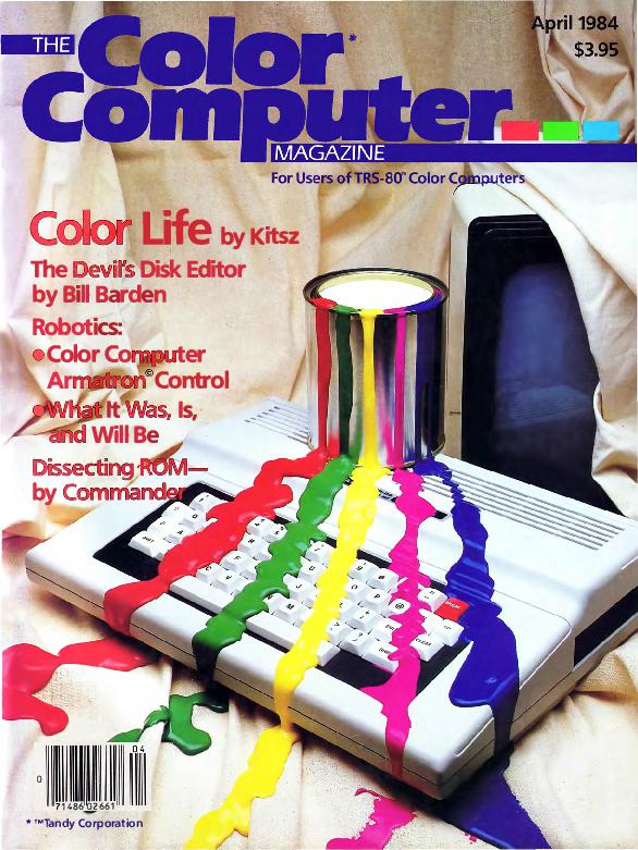 Color Computer Magazine 1984-04 | Datassette