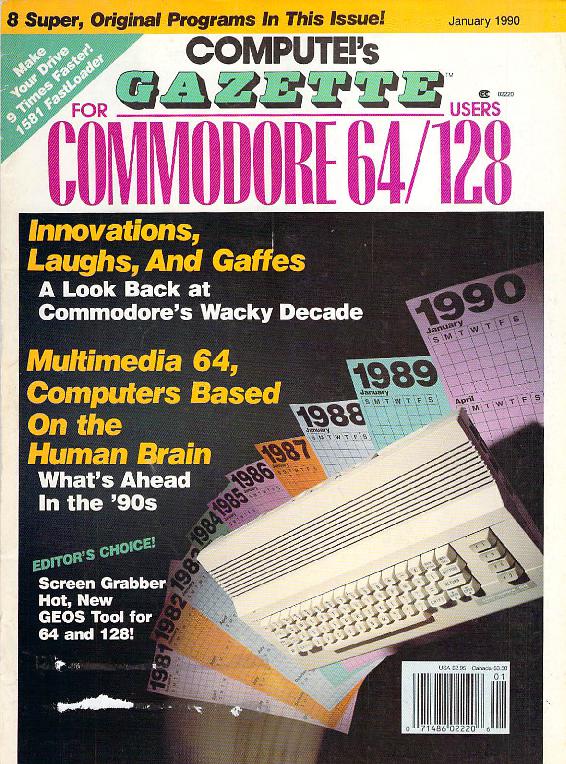 Compute!'s Gazette 79 (1990-01) | Datassette