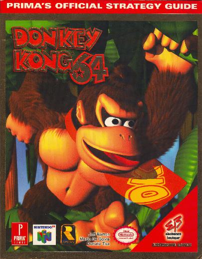 Donkey Kong 64 ( Prima's Official Strategy Guide - 1999) | Datassette