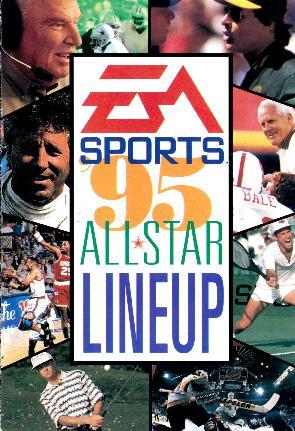 EA Sports '95 All Star Lineup Catalog | Datassette