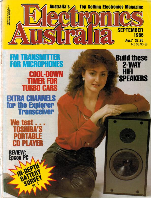 Electronics Australia 1986-09 September | Datassette