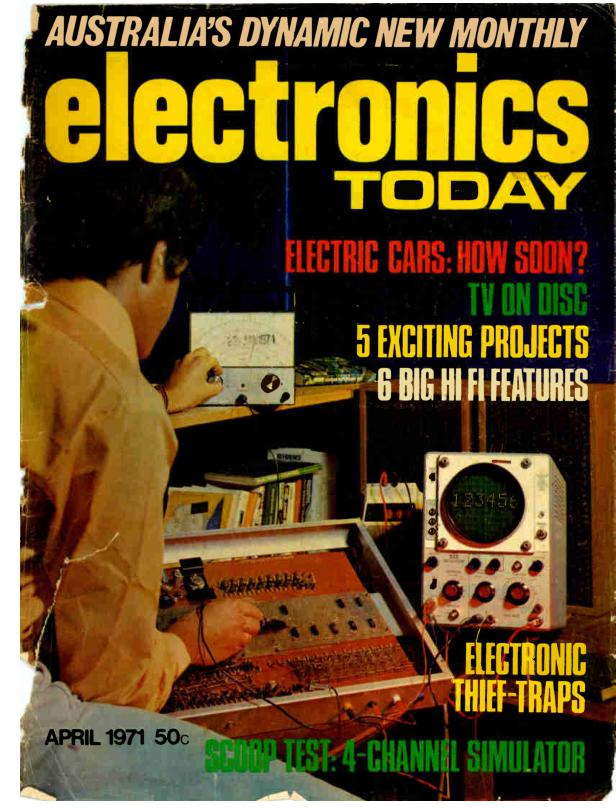 Electronics Today International (ETI) 1971-04 | Datassette