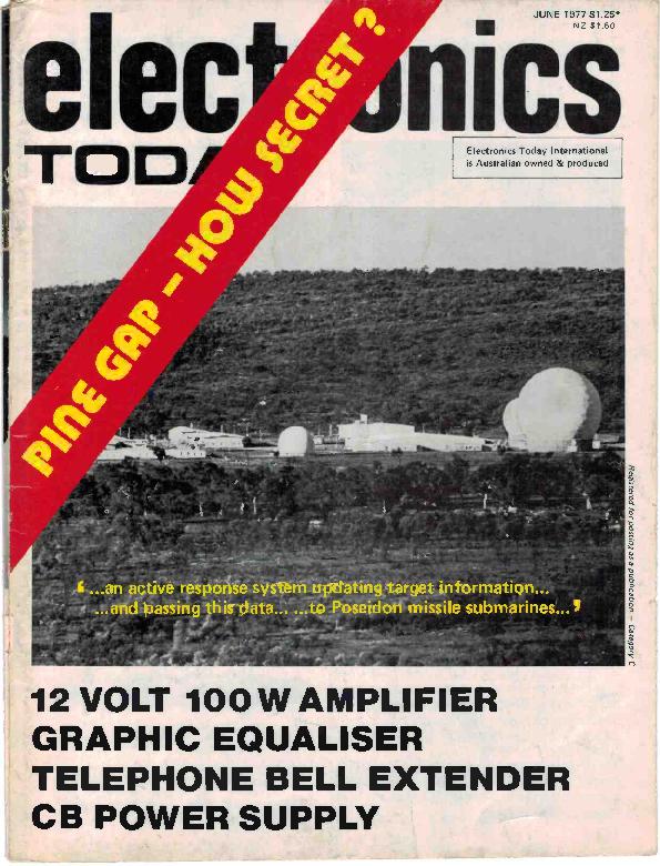 Electronics Today International (ETI) 1977-06-June | Datassette