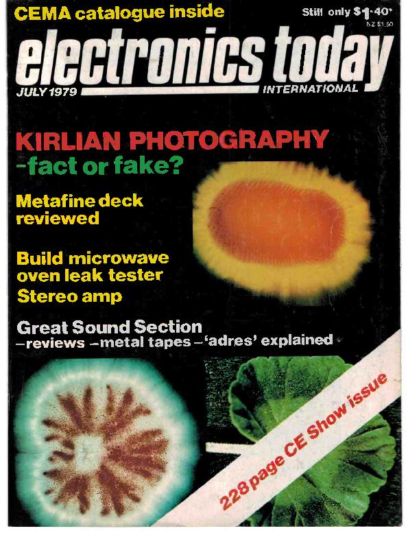 Electronics Today International (ETI) 1979-07 July | Datassette
