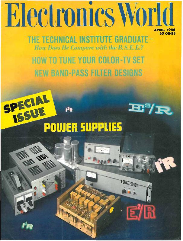 Electronics World 1968-04 | Datassette