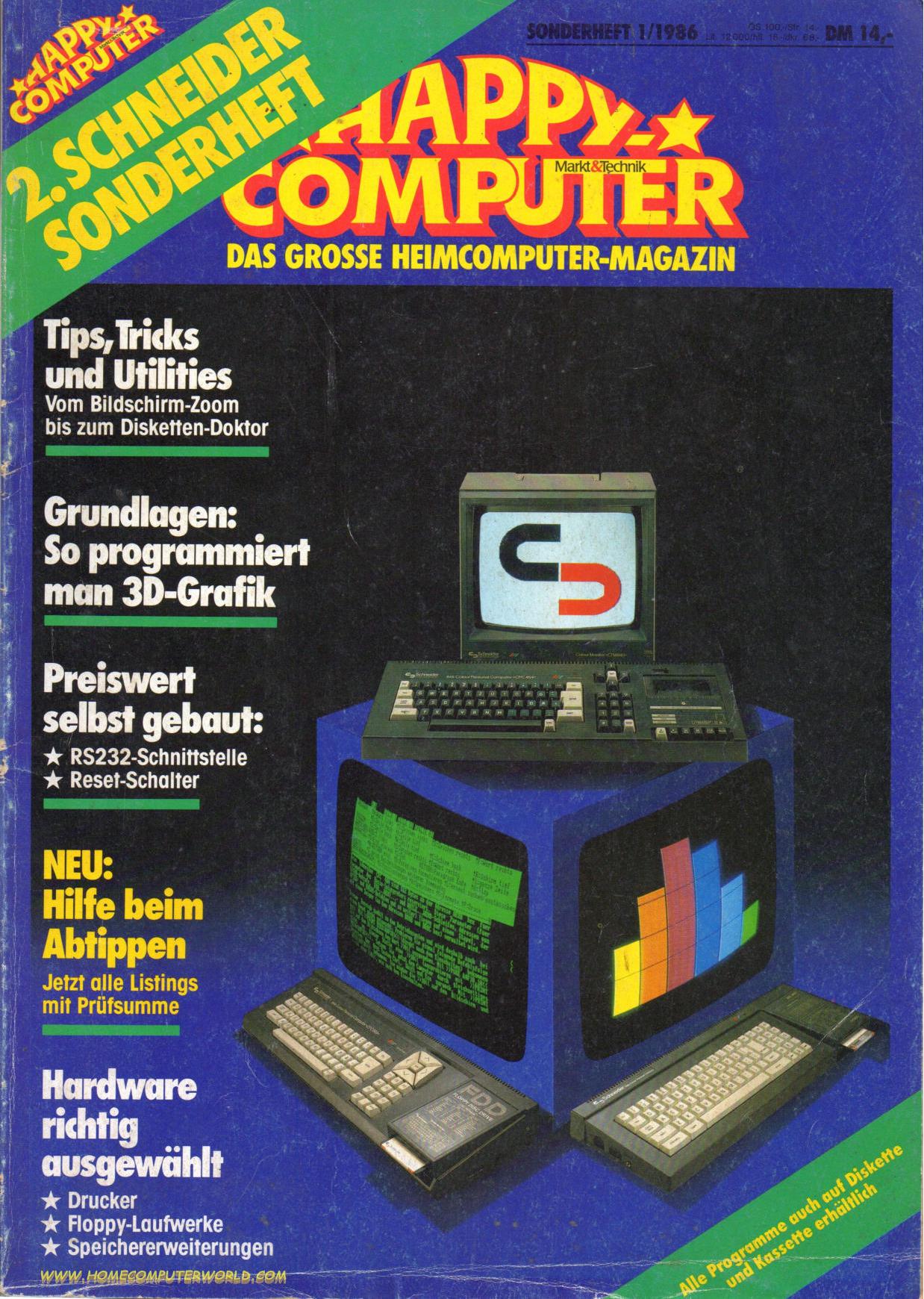 Happy Computer Sonderheft CPC 02 | Datassette