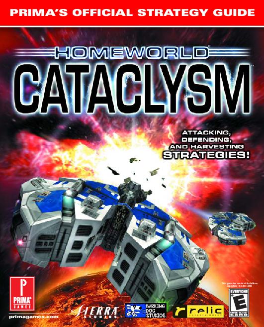 Homeworld- Cataclysm Primas Official Strategy Guide-2004 | Datassette