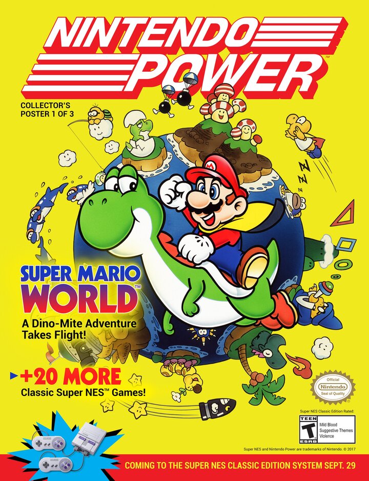 Nintendo Power Classic Edition Official Poster 01 | Datassette