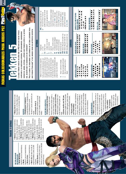 Playmanía Ficha Tekken 5 | Datassette