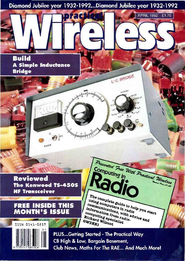 Practical Wireless 1992-04 | Datassette
