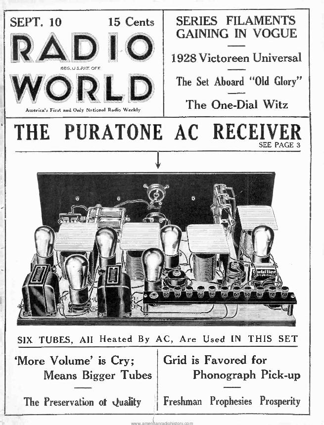 Radio World 1927-09-10 | Datassette