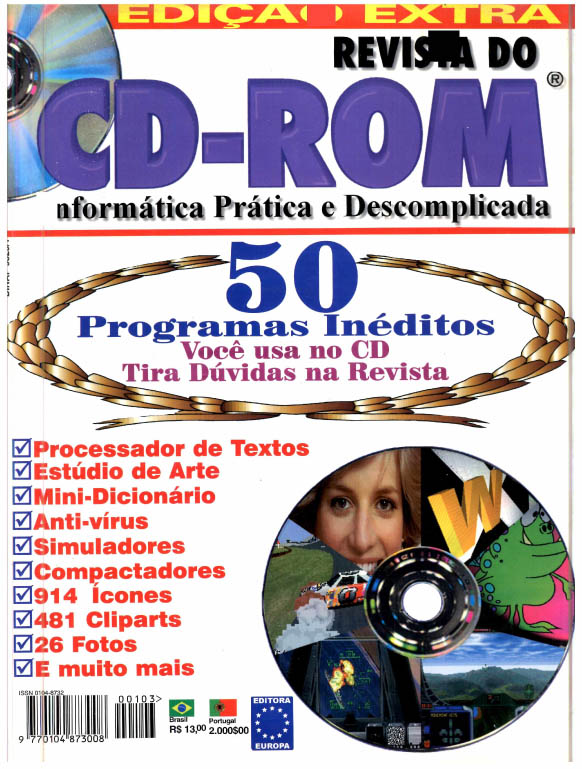 Revista do CD-ROM Especial 50 Programas | Datassette