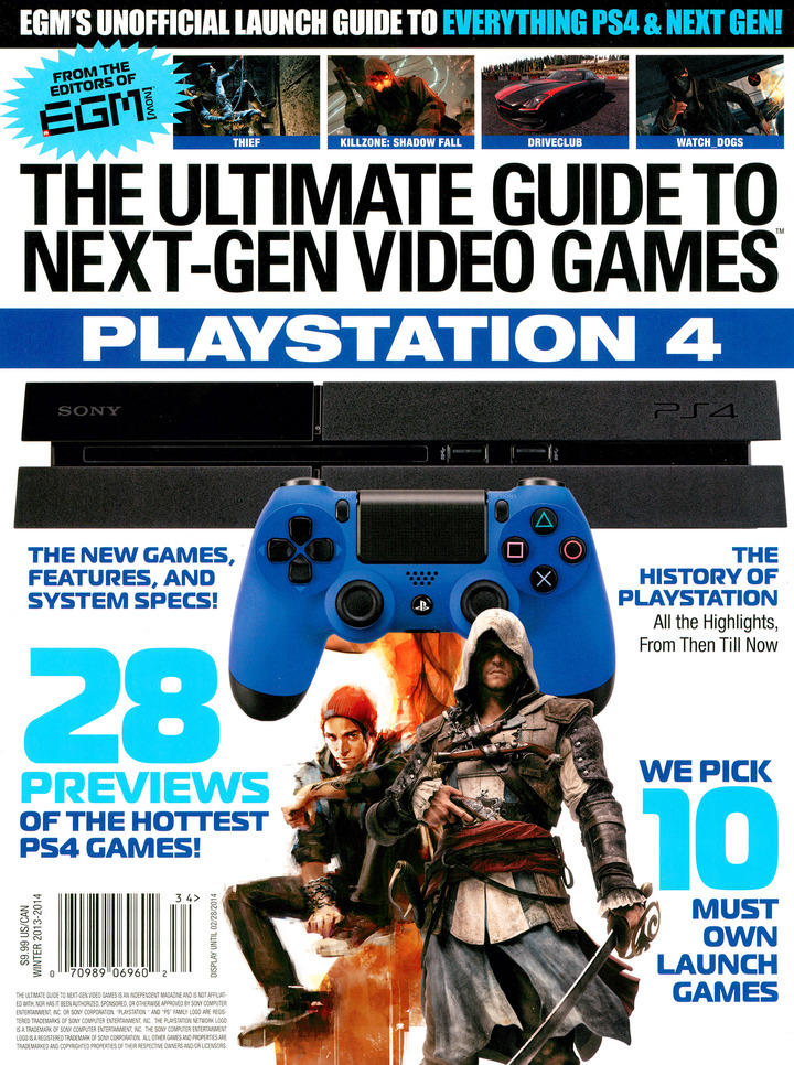 The Ultimate Guide to Next-Gen Video Games - PlayStation 4 (Winter 2013-2014) | Datassette