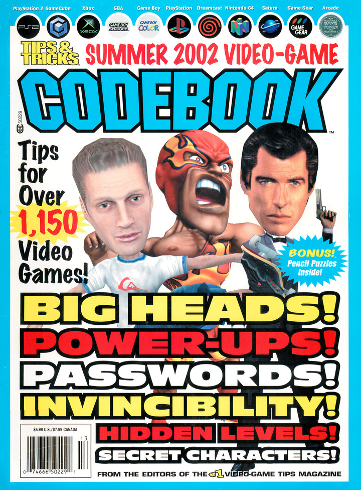 Tips & Tricks Video-Game Codebook Vol.09 No.06 (Summer 2002) | Datassette