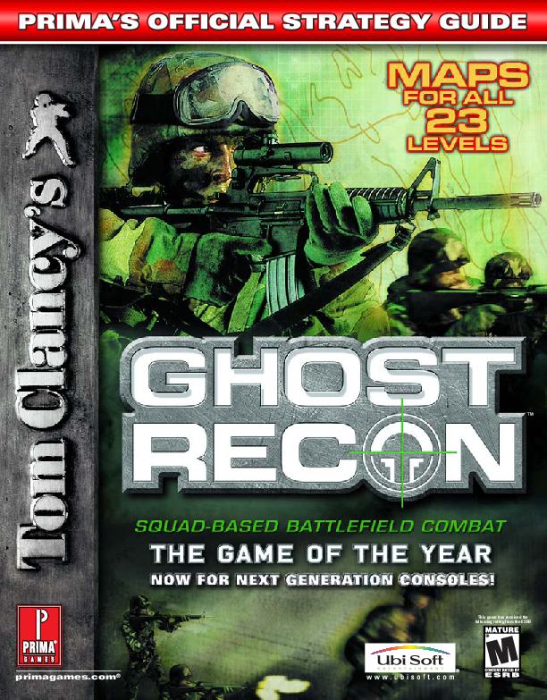 Tom Clancys Ghost Recon Primas Official Strategy Guide-2004 | Datassette