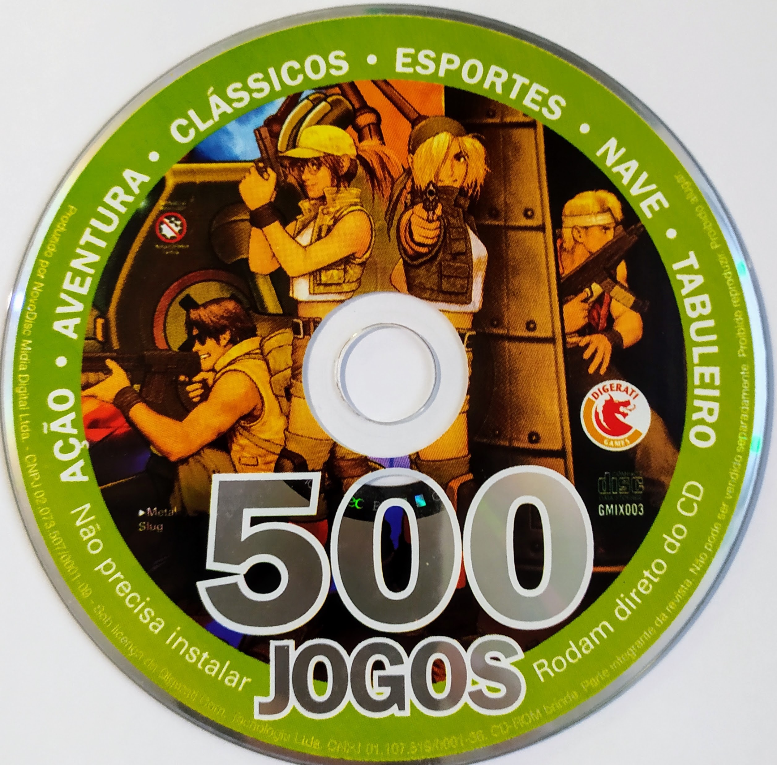 Digerati - 500 Jogos Game Mix 03 | Datassette