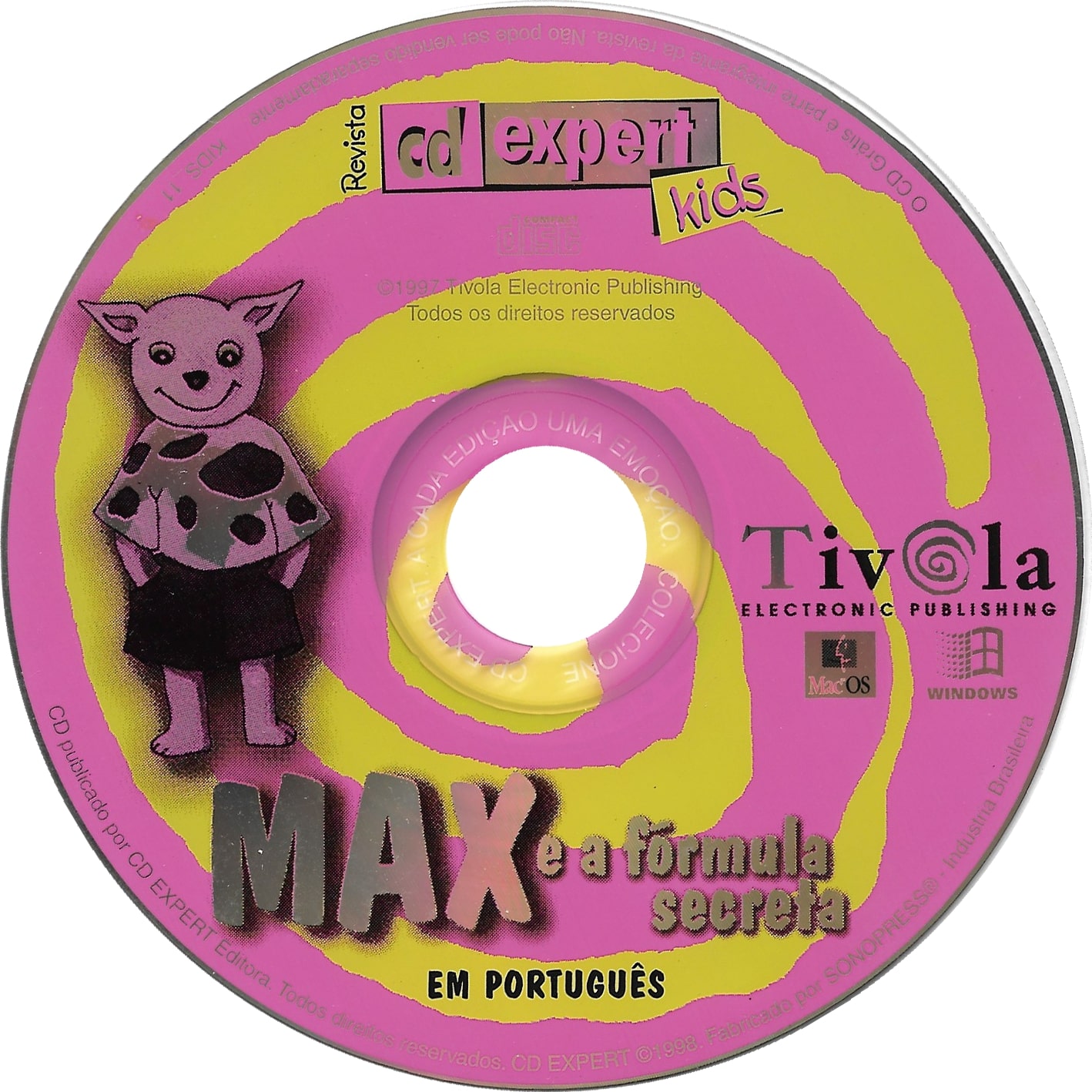 CD Expert Kids 11 - Max e a Fórmula Secreta | Datassette