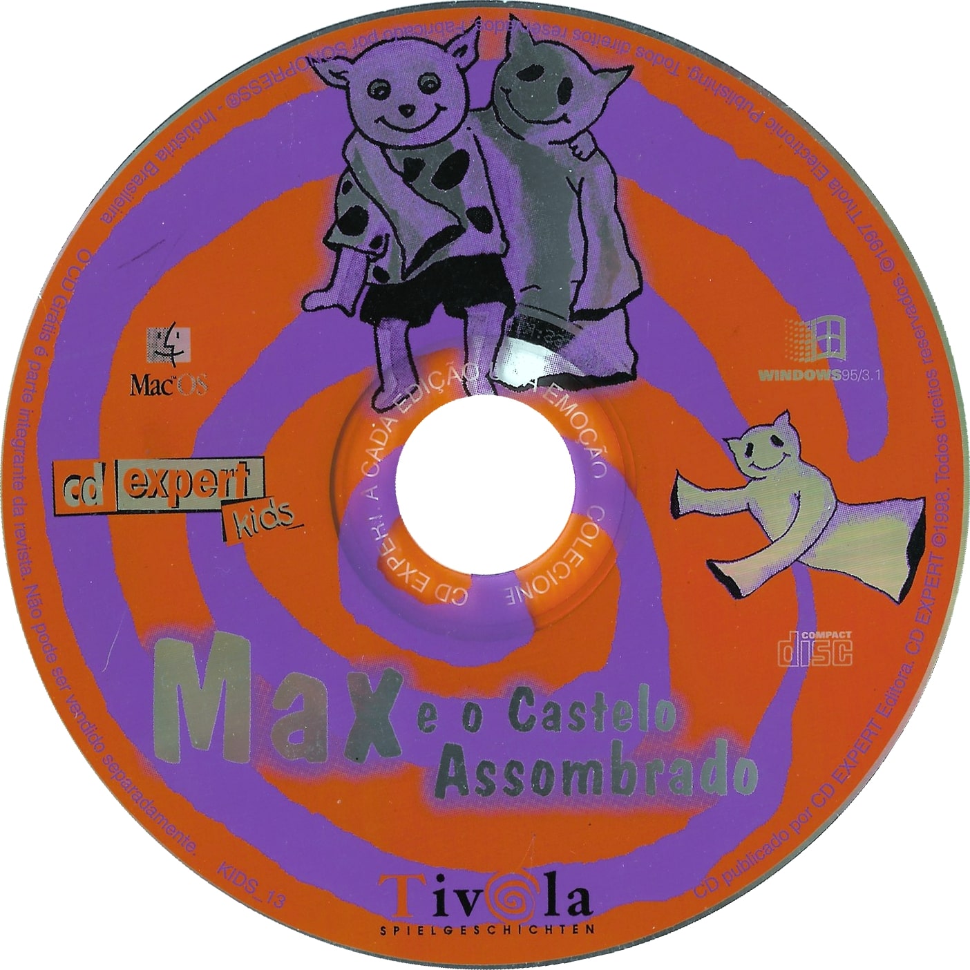 CD Expert Kids 13 - Max e o Castelo Assombrado | Datassette