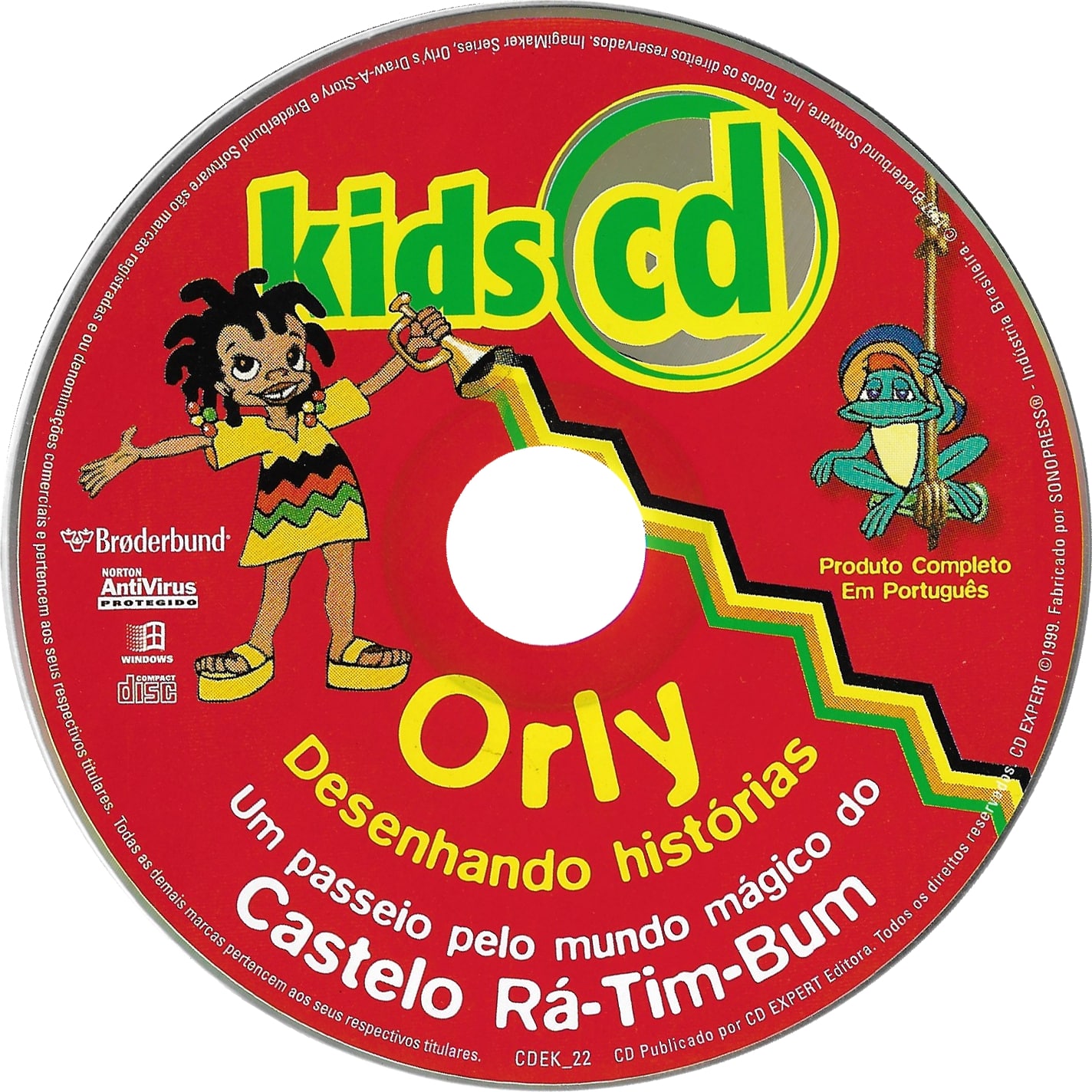 CD Expert Kids 22 - Orly Desenhando Histórias | Datassette